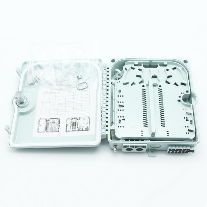 IP65 12F Fiber Distribution Box Terminal Closure Wall Mounted Pole ...
