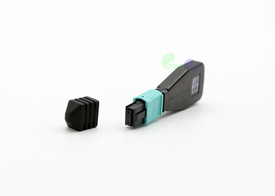 MPO Trunk Cable OM3 12F Fanout 0.9mm MPO Male to LC UPC With Auqe LSZH ...