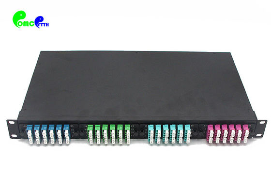 144 Fibers 1U UHD MPO Patch Panel Optical Distribution Frame Up to 12 ...