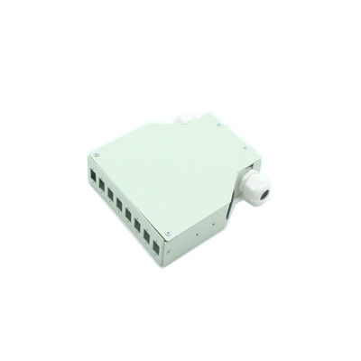 wall mounted Fiber Terminal Box 8 Cores Enclosure mechanical protection