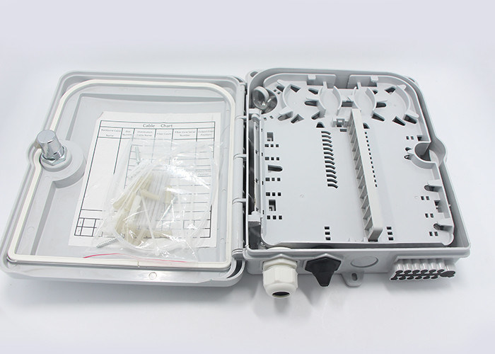 Small Dimension Wall Mount Fiber Enclosure Ultra Violet Resistant For ...