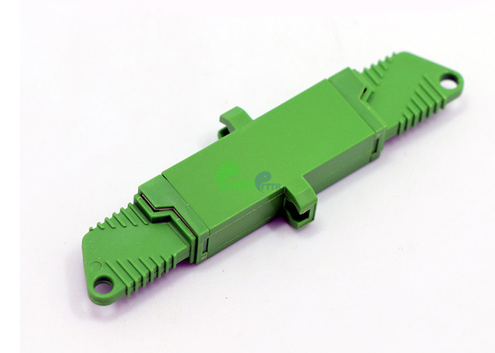 E2000 APC To E2000 APC Fiber Optic Cable Adapter Convenient Bulk Head ...