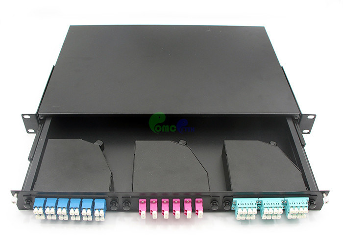1U 19" Sliding Drawer MPO / MTP Patch Panel