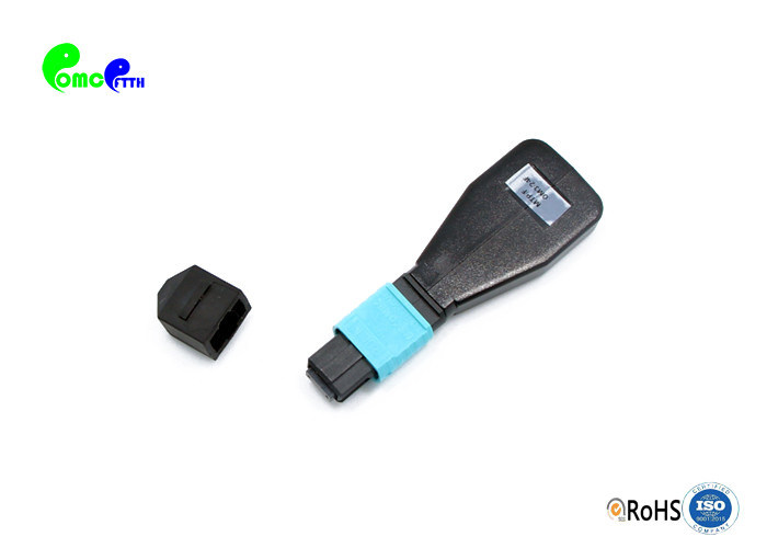 OM3 24F MTP fiber Loopback Module MTP Female For Trunk Cable Connection ...