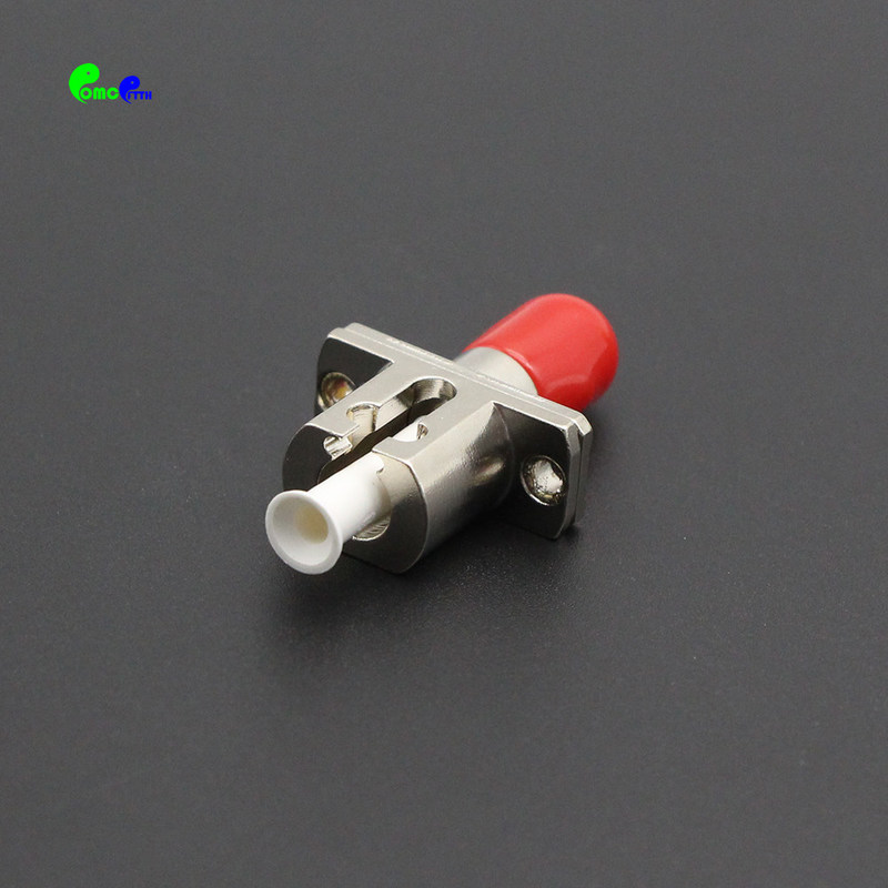 ST LC Hybrid Simplex Single Mode Fiber Optic Coupler Female To Female