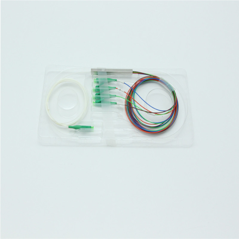 Blokless Fiber Optic Splitter 1×4 Planar Lightwave Circuit Splitter For ...