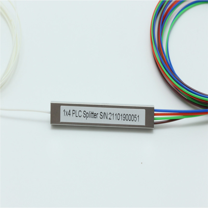 Blokless Fiber Optic Splitter 1×4 Planar Lightwave Circuit Splitter For ...