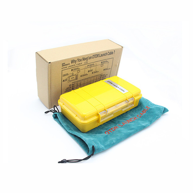 Fiber Tools Single Mode OTDR Launch Cable Box Fiber Test Extension Line ...