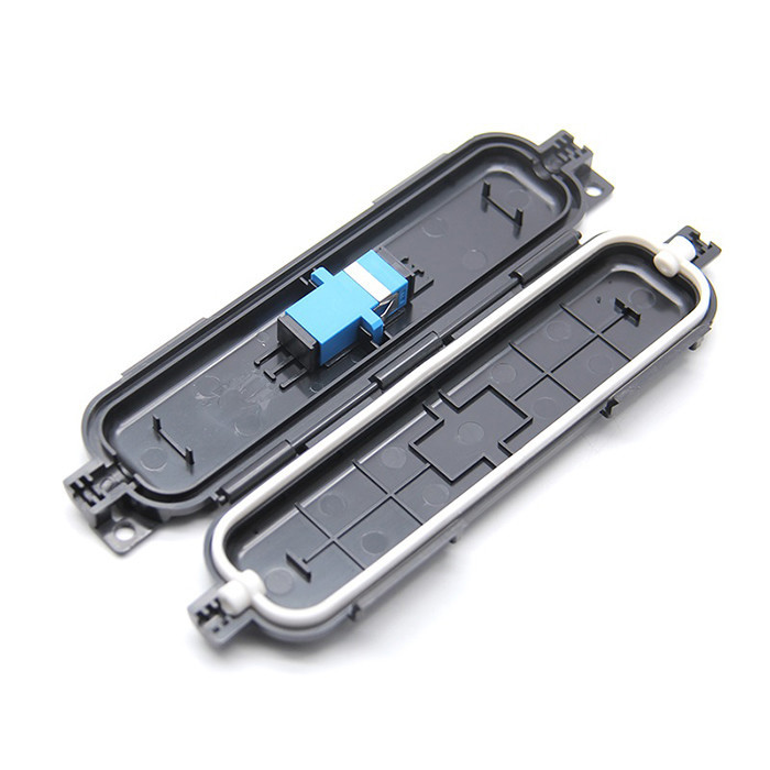 1F FTTH Fiber Optic Splice Box SC Adapter Waterproof Connection ...