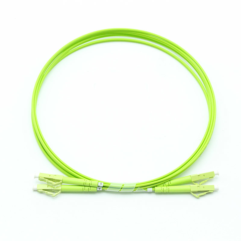 LC/PC-LC/PC Duplex OM5 MM Fiber Optical Patch Cord For FTTX Network