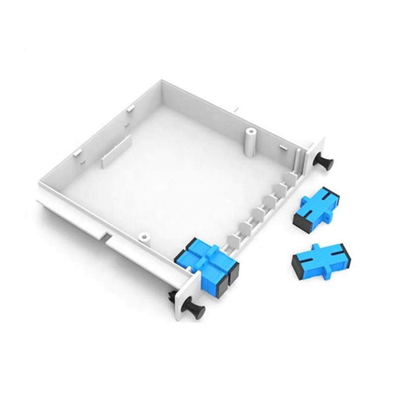 SC/UPC 1 x 8 Fiber Optic PLC Splitter Mini tube Type Splitter Plc ...