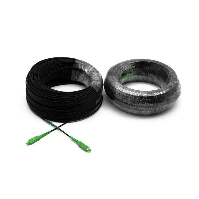 FTTH Outdoor Fiber Drop Patch Cable SC APC - SC APC G657A1 Self-Supporting Aerial Simplex Drop ...
