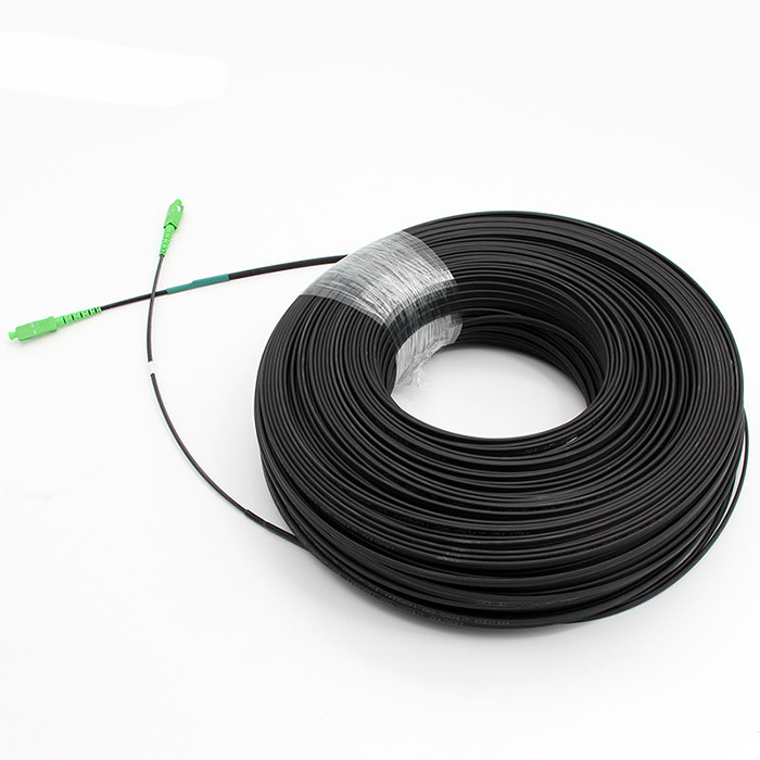 FTTH Outdoor Fiber Drop Patch Cable SC APC - SC APC G657A1 Self-Supporting Aerial Simplex Drop ...