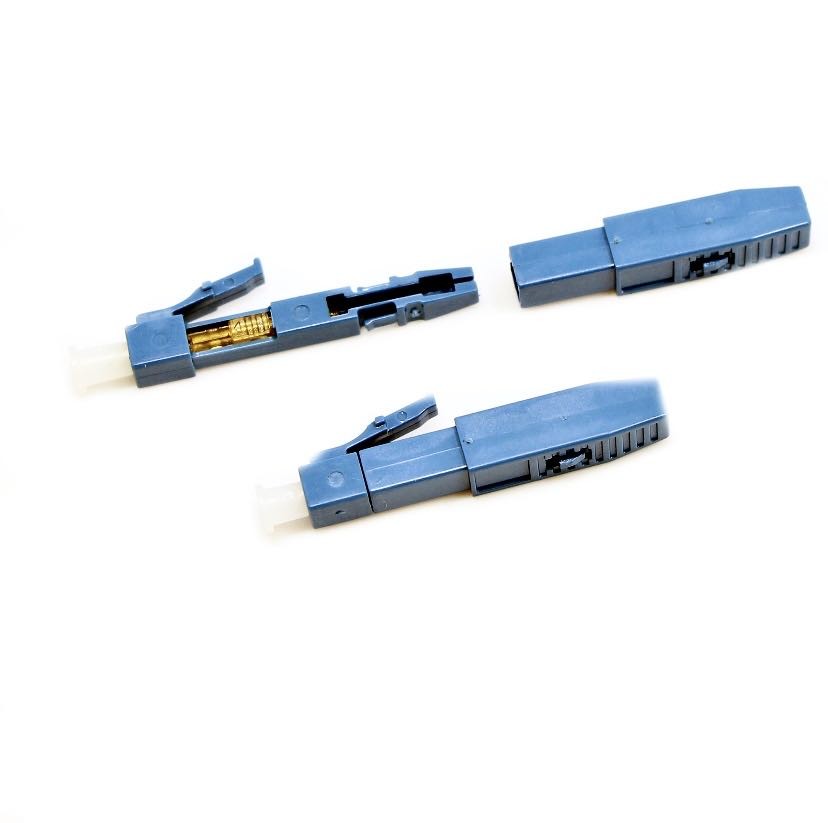 Single Mode 0.9mm FTTH Products LC UPC Fast Install Connector