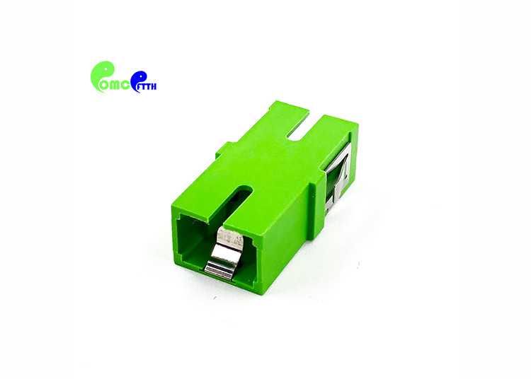 High Repeatability SC Simplex Fiber Optic Connector Adapters For SM MM ...