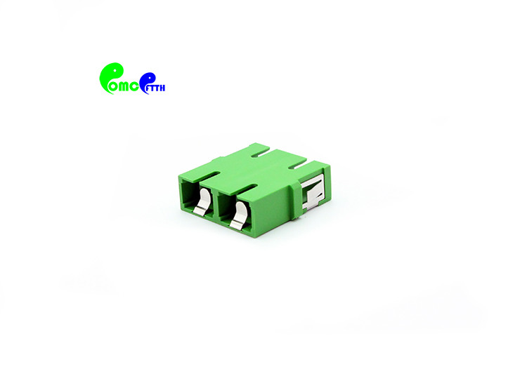 SC Duplex Integrated Fiber Optic Adapter Low Insertion Loss With Inner ...