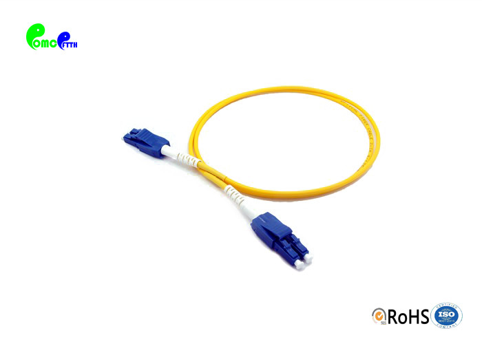 Polarity Switchable Blue Color Uniboot LC / UPC - LC / UPC SM Dual Duplex 3.0 mm Fiber Optic ...