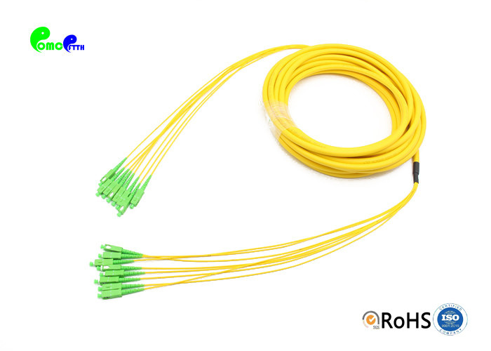 5M LSZH Patch Cord SC - SC Singlemode Duplex 2.0mm Breakout Fiber Optic ...