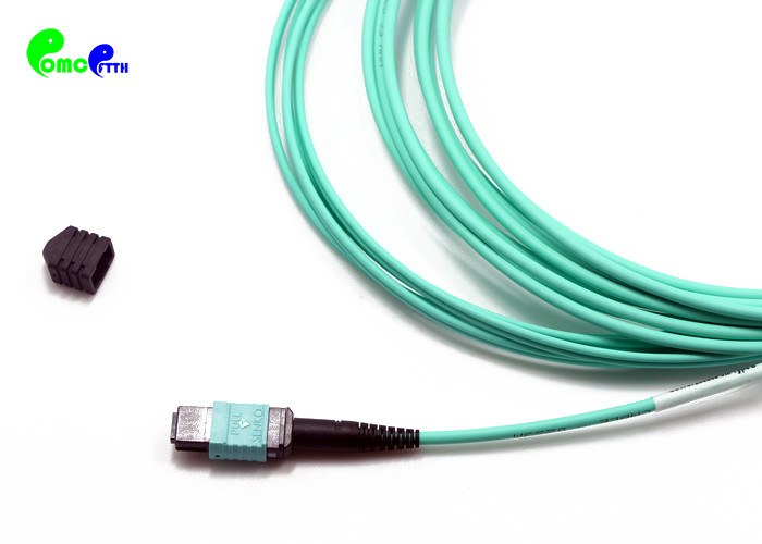 MPO Trunk Cable OM3 8F Pre - terminated Fanout 2.0mm MPO Female to LC ...