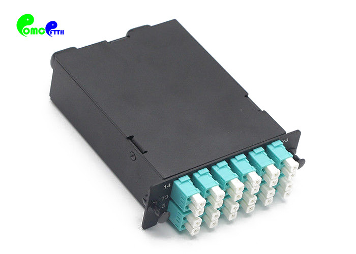 Rack Mounted MPO Cassette Patch Panel OM3 0.9mm With CRS Cold Rolled Steel
