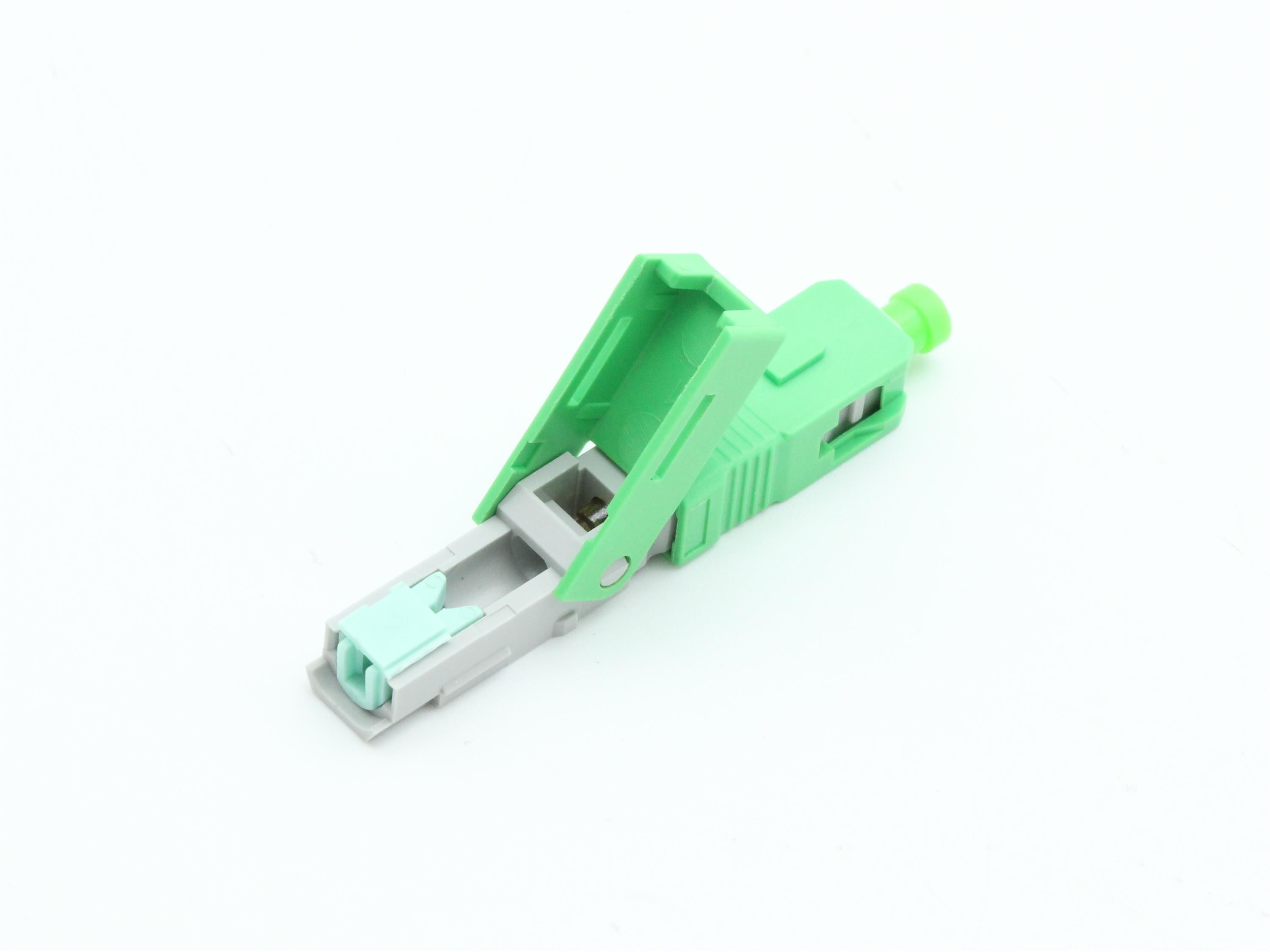 FTTH T Type 50N SC SM APC Assembly Connector For Drop Cable