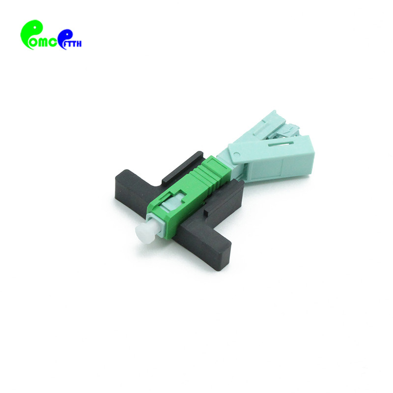 FTTH Products SC APC fast connector available for 2x3mm or 2x5mm FTTH ...
