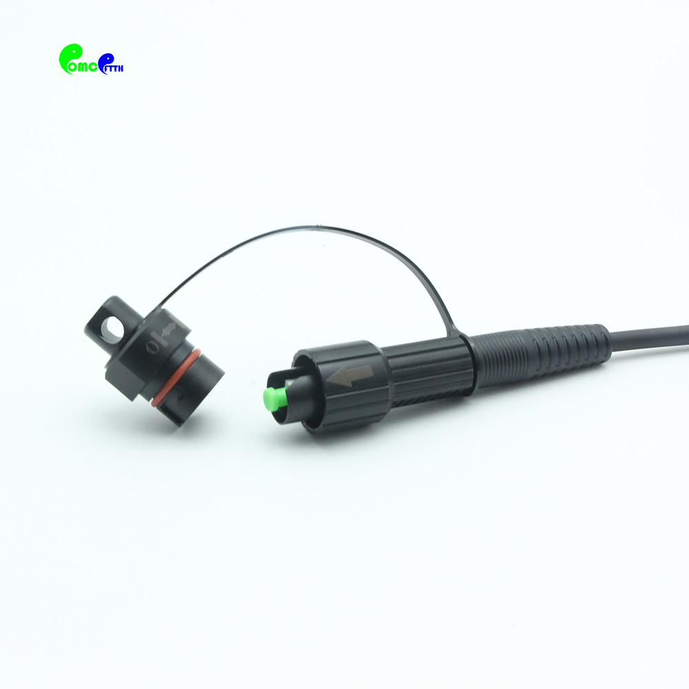 Outdoor 1 Core G657A1 Fiber Optic Patch Cables LSZH Drop Cable