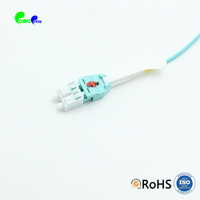 OM4 Polarity Switchable Optical Fiber Patch Cord Uniboot LC LC Duplex