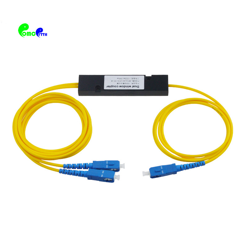 1x2 Fused Biconic Taper coupler SC FTTH Products Fiber Optic Splitter