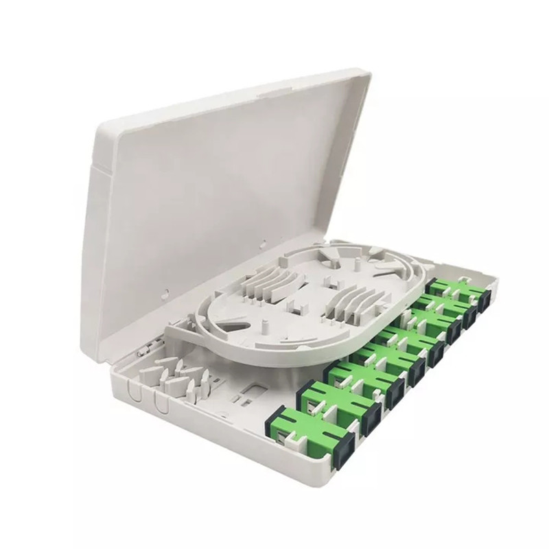ODN FTTH 8 Cores fiber optic splitter box 8 Channels 8 Ports