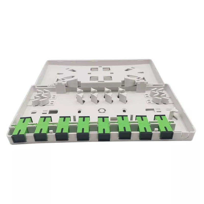 ODN FTTH 8 Cores fiber optic splitter box 8 Channels 8 Ports