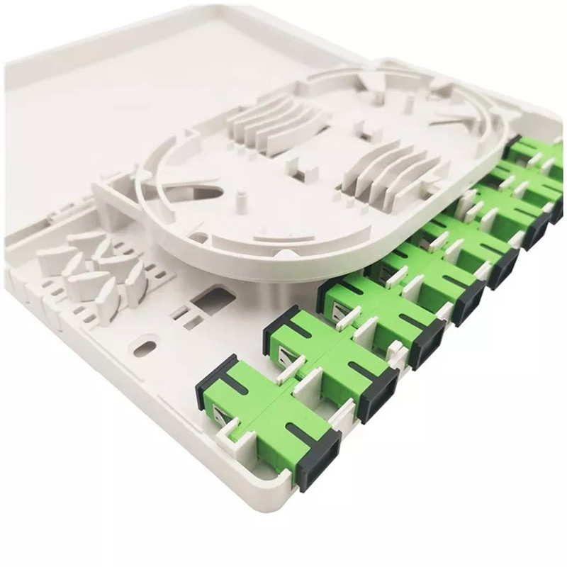 ODN FTTH 8 Cores fiber optic splitter box 8 Channels 8 Ports