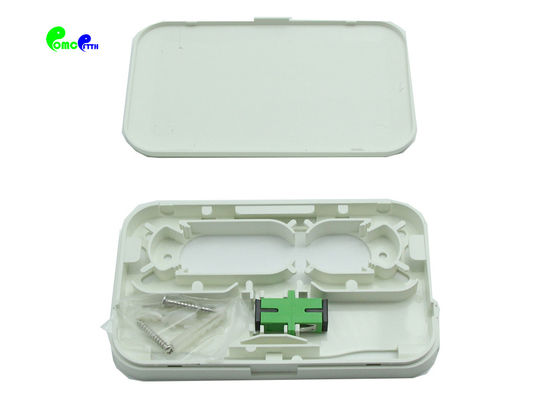 1 Port SC Fiber Socket FTTH Products Ftth Distribution Terminal Box